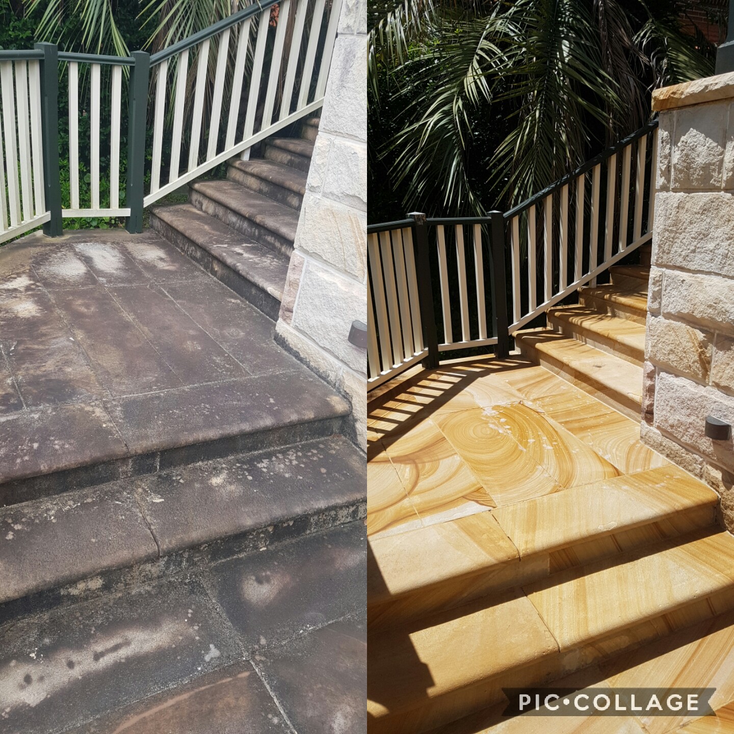 Sandstone Cleaning on the North Shore - Northside Pressure Cleaning
